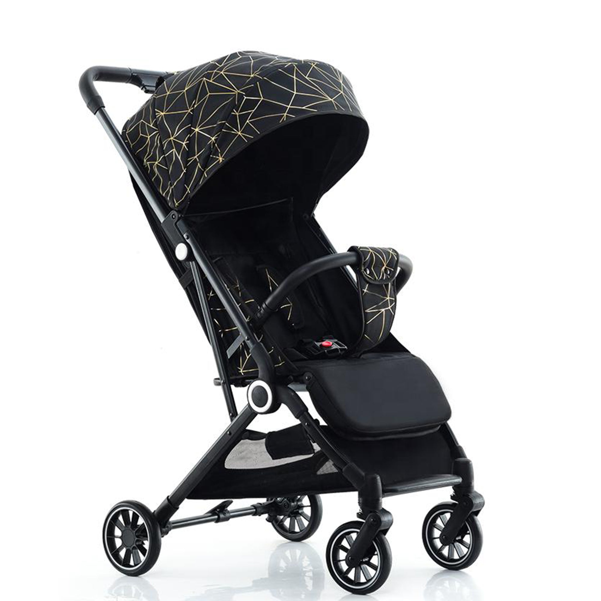 WESOUQ™ Lightweight Baby Stroller - One-Handed One-Step Fold, Safety S ...